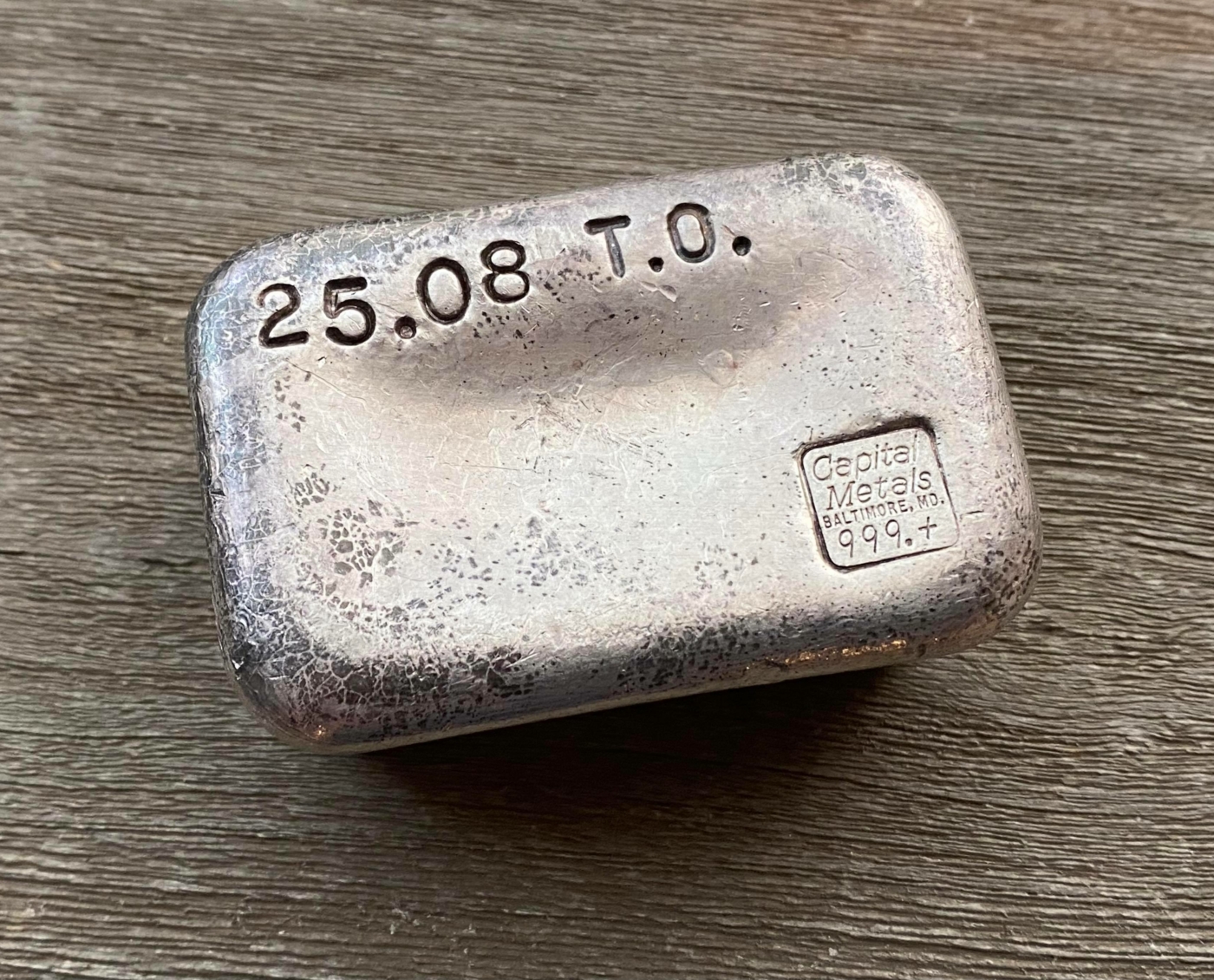 Capital Metals 25.08 oz. | Vintage Silver