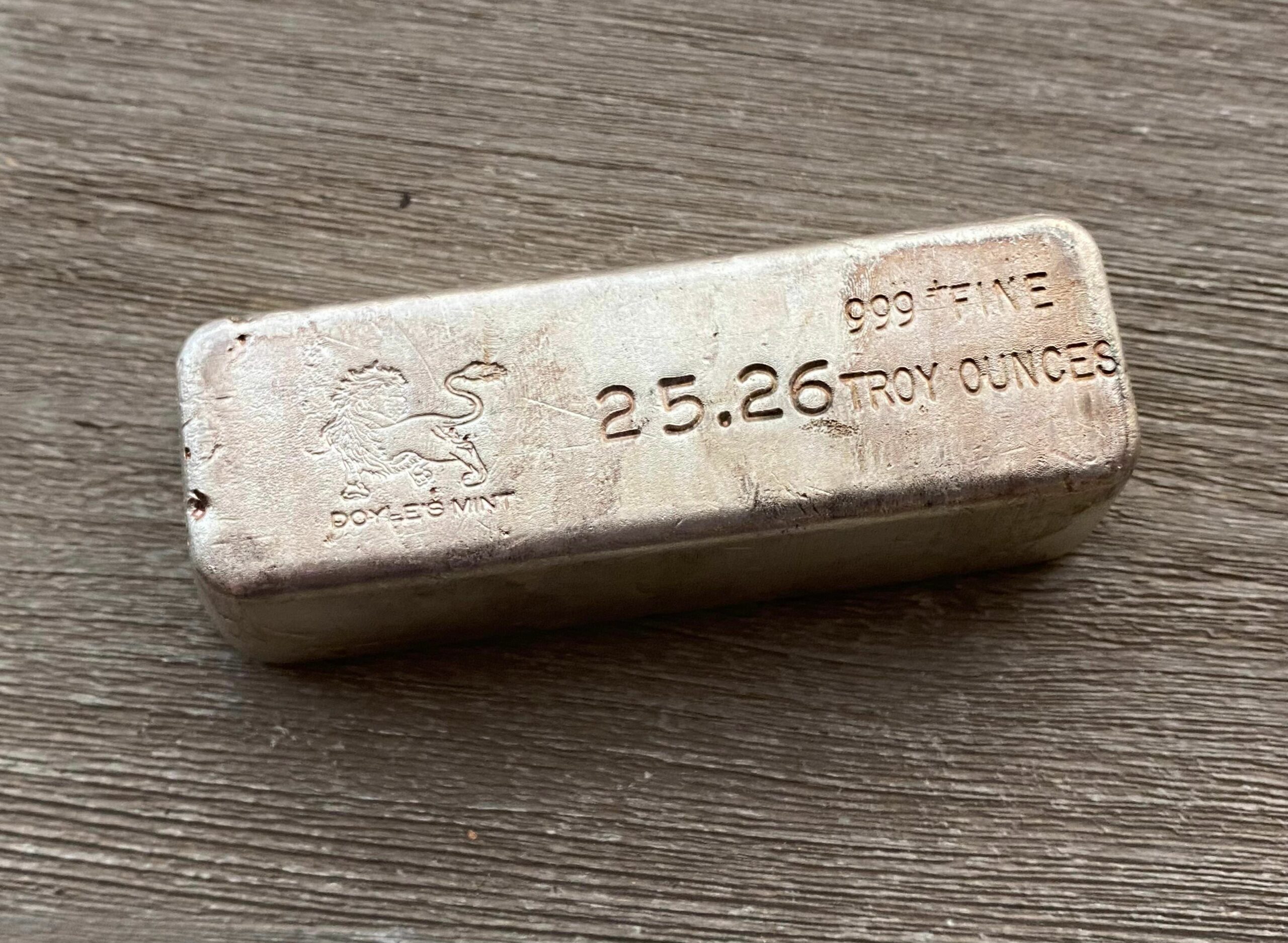 Doyle's Mint 25.26 oz. | Vintage Silver