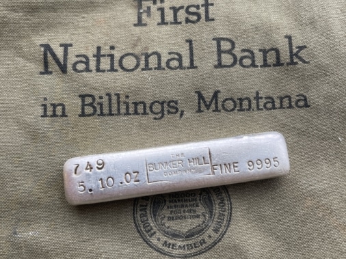 ASARCO Troy Unit 6.60 oz. - Vintage Silver