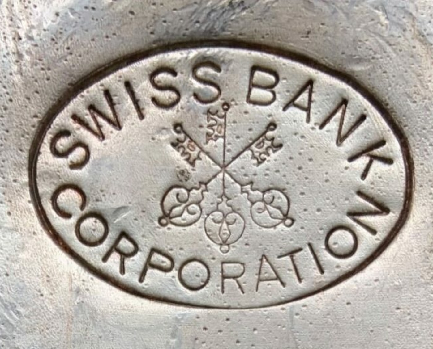 Swiss Bank Corporation | Vintage Silver