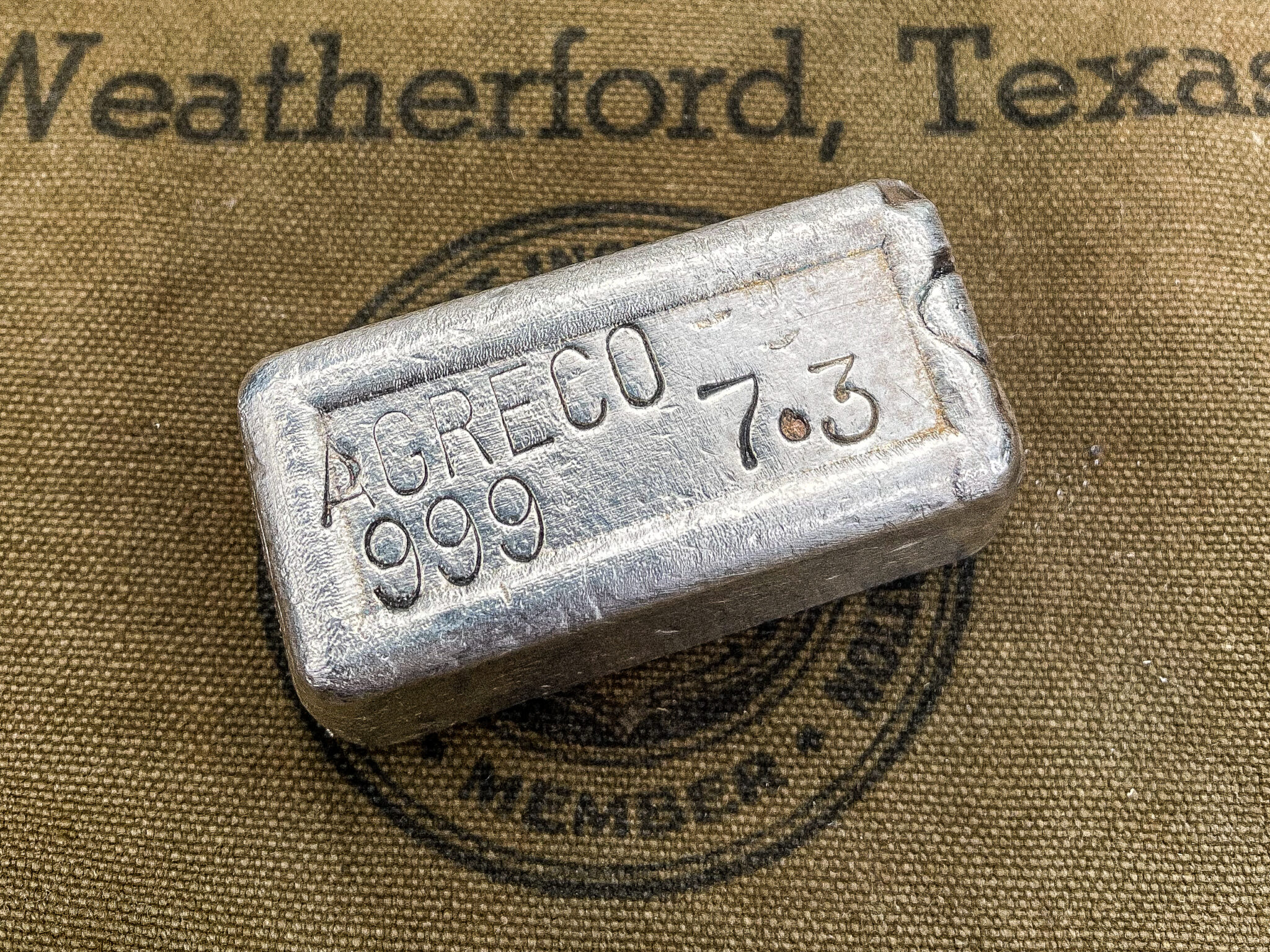 ASARCO Troy Unit 6.60 oz. - Vintage Silver