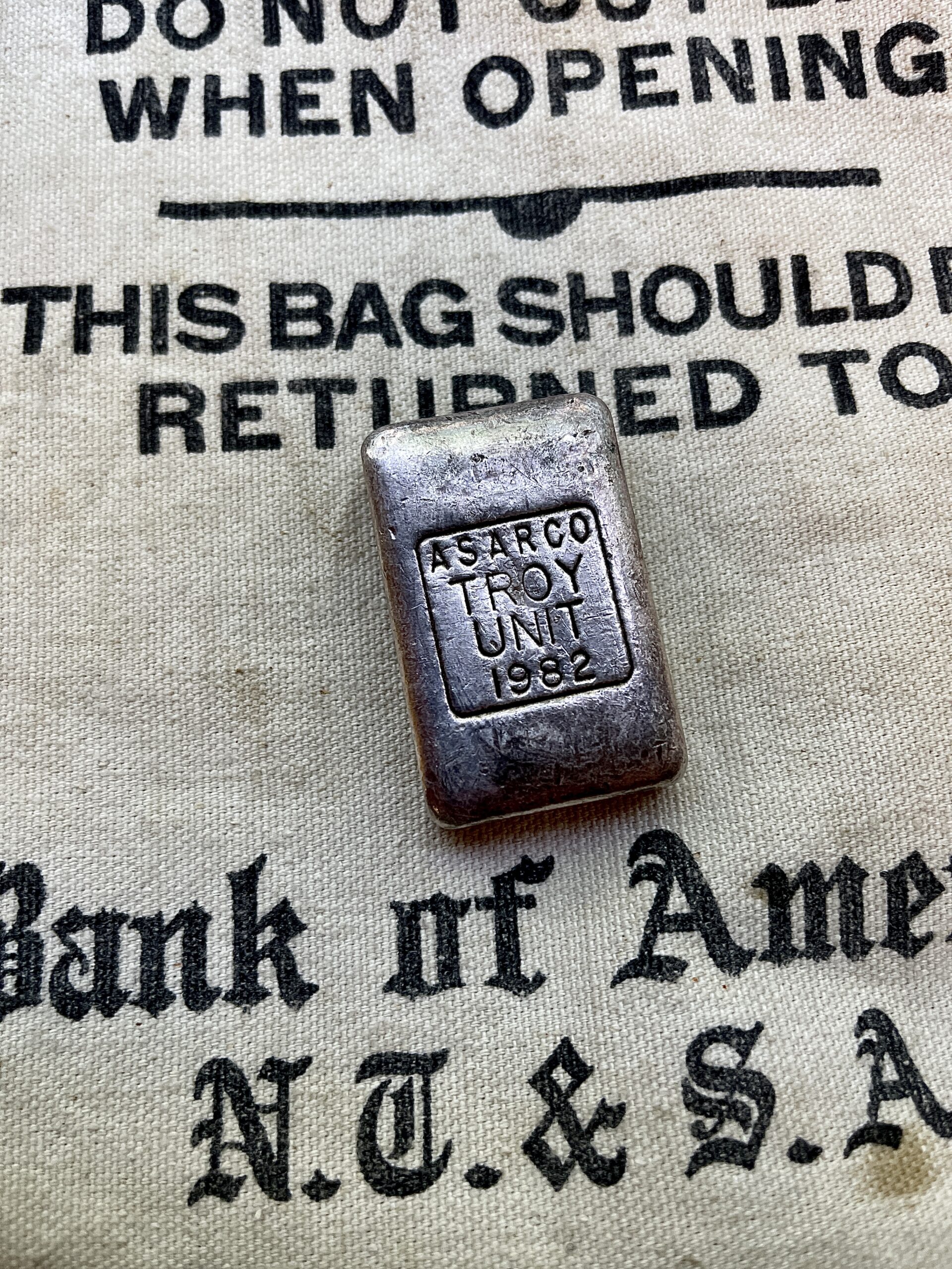 ASARCO Troy Unit 6.60 oz. | Vintage Silver