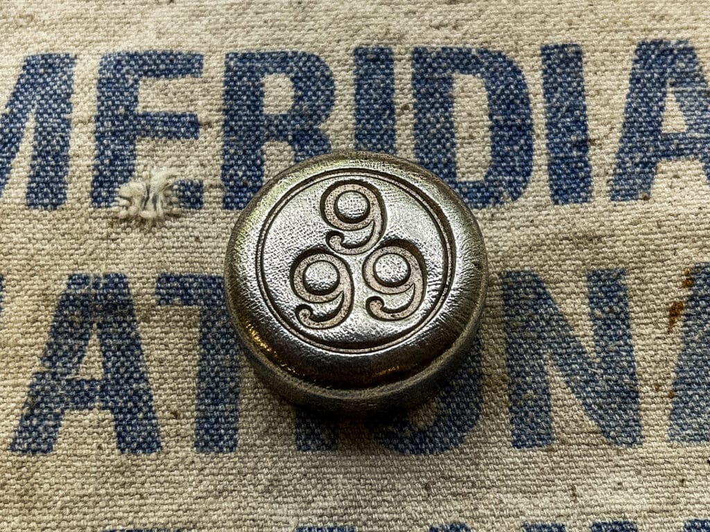 Circle 999 5 oz. | Vintage Silver
