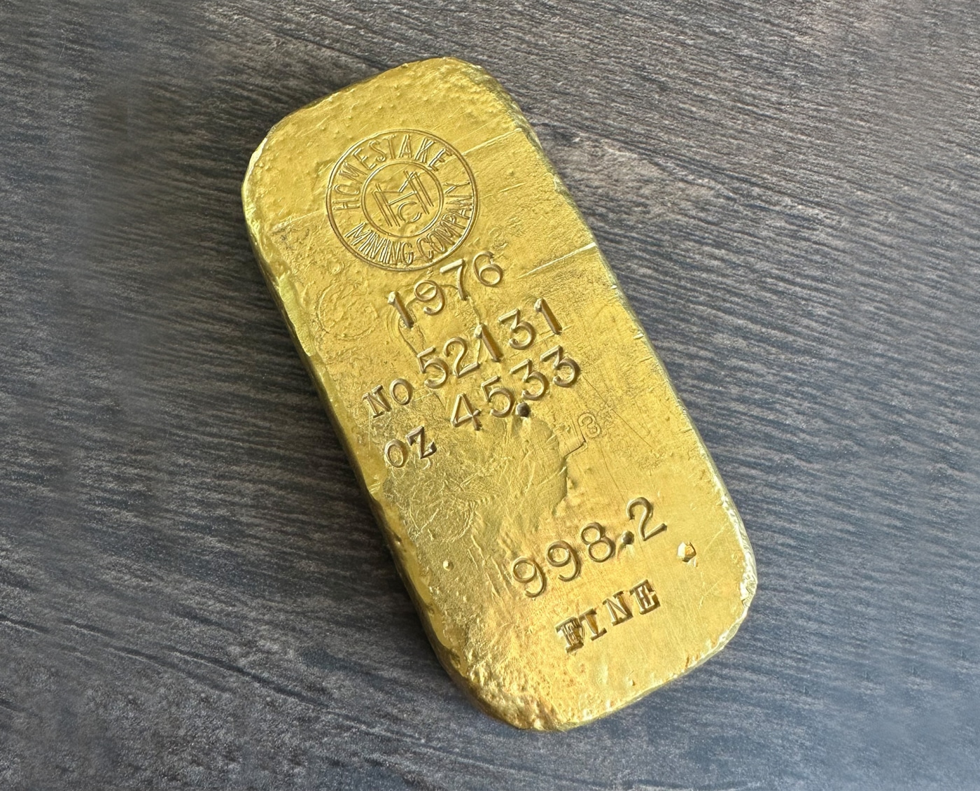 Homestake Gold 45.33 oz. | Vintage Silver