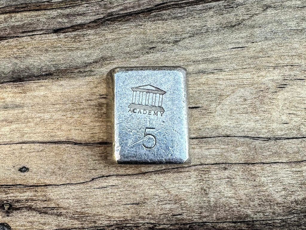 Academy 5 oz. | Vintage Silver