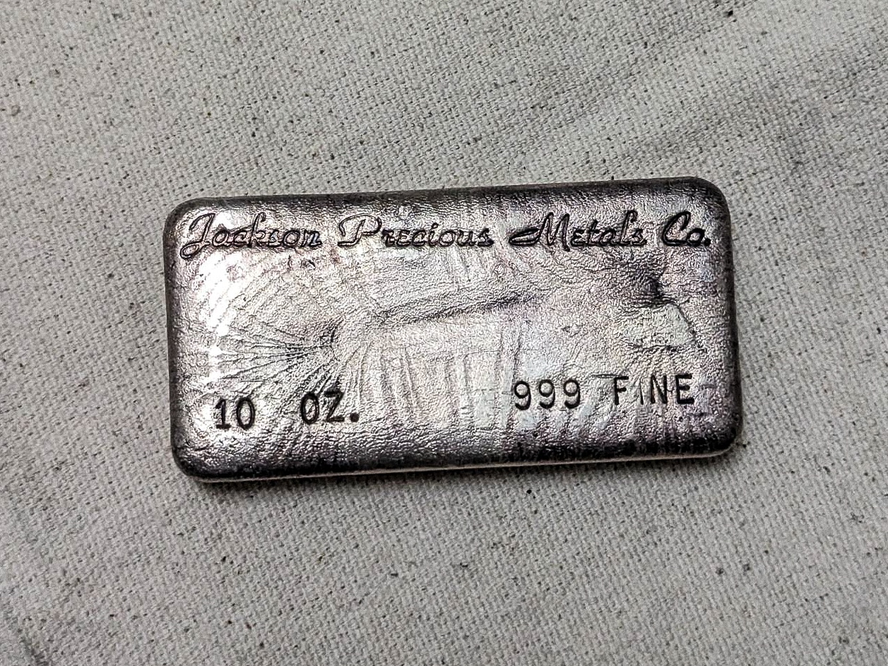 Jackson Precious Metals 10 oz. | Vintage Silver