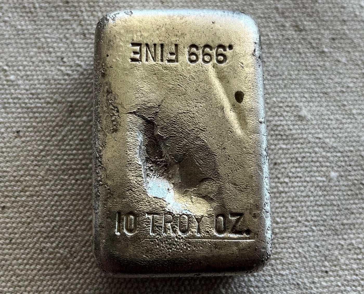 Federal Silver Reserve (FSR) 10 oz. | Vintage Silver